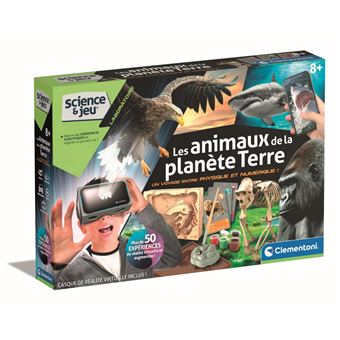 Jeu de sciences et d'expérience Clementoni Les animaux de la planète ...