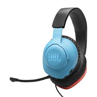 Casque Gaming filaire JBL Quantum 100N Bleu et Rouge pour PS5 PS4 ...