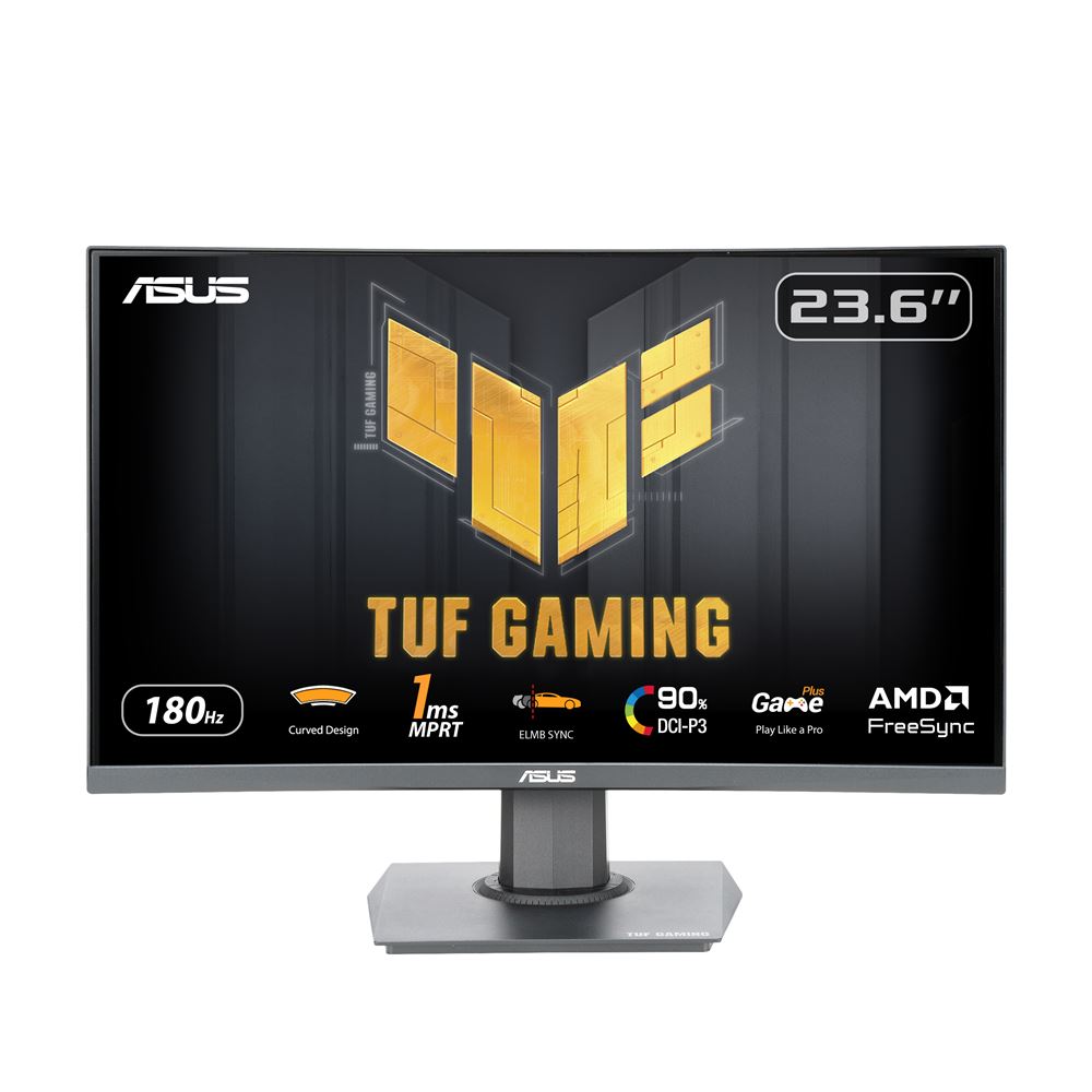 Ecran PC Gaming Asus TUF VG24VQER 23,6" Incurvé 180Hz Full HD - Ecrans ...