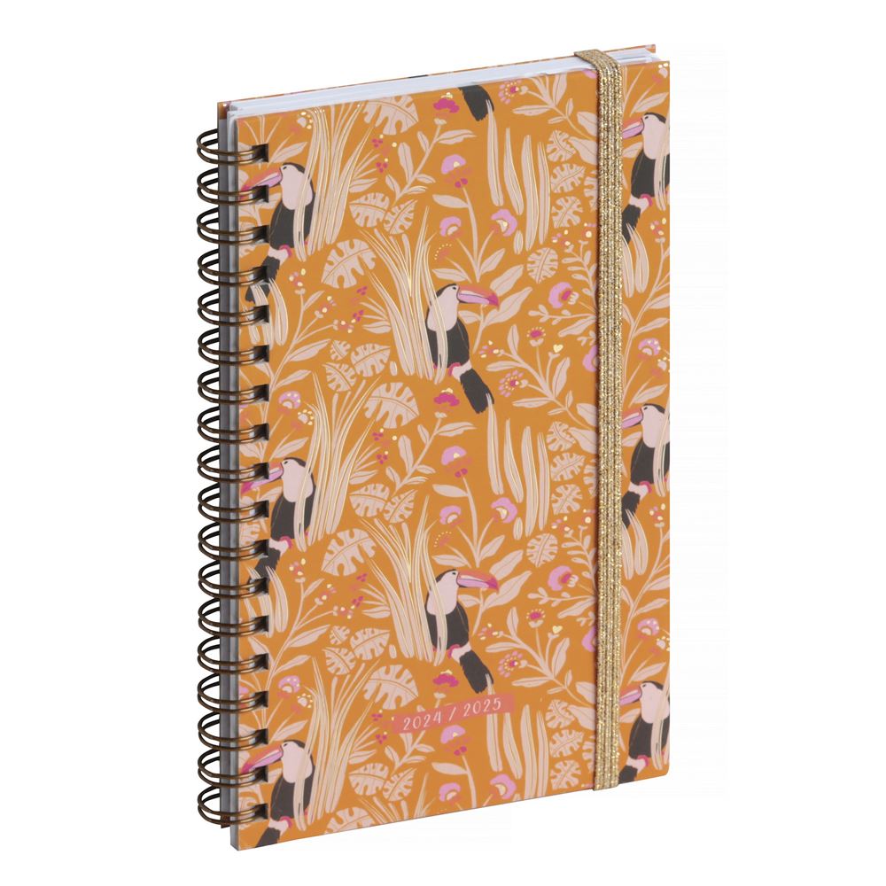 Agenda scolaire semainier de poche Exacompta SAS 16S Lady Color Design 9 x 16 cm Septembre 2024 ...