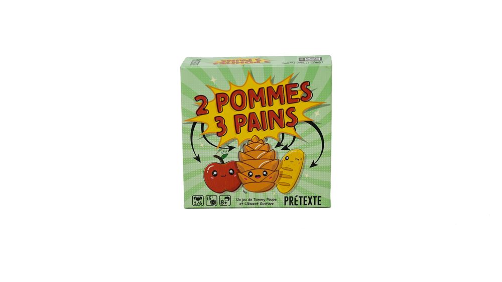 Jeu d’ambiance Prétexte 2 Pommes 3 Pains - Jeux d’ambiance - Achat ...