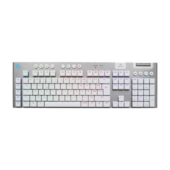 Clavier gaming mécanique sans fil ultra-plat Azerty Logitech G915 X ...