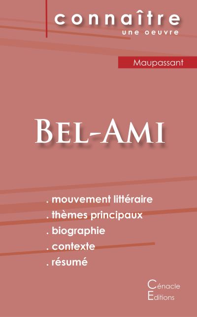 Fiche de lecture Bel-Ami de Guy de Maupassant (Analyse littéraire de référence et résumé complet ...
