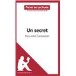 Un secret de Philippe Grimbert (Fiche de lecture) Résumé complet et ...