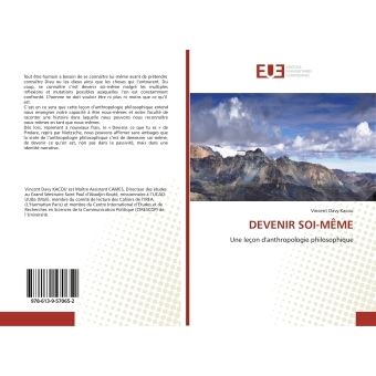 Devenir soi-même Une leçon d'anthropologie philosophique - broché ...