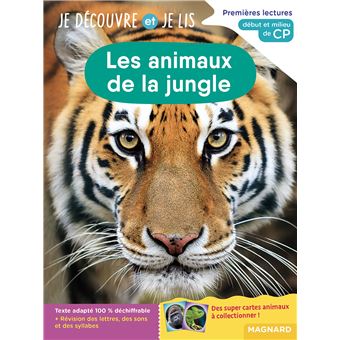 Je découvre et je lis CP - Les animaux de la jungle - broché - Caroline ...