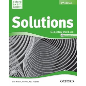 Solutions: elementary: workbook and audio cd pack - Poche - Collectif - Achat Livre | fnac