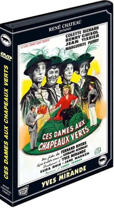 Ces dames aux chapeaux verts DVD - DVD Zone 2 - Fernand Rivers - Henri ...