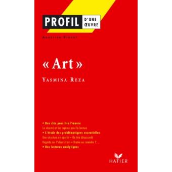 Profil - Reza (Yasmina) : Art Analyse littéraire de l'oeuvre - Poche - Aurélien Pigeat, Yasmina ...
