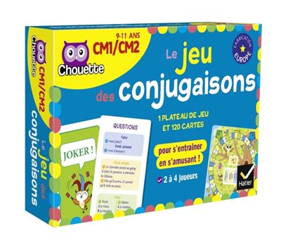 Le jeu des conjugaisons CM1-CM2 120 cartes et plateau de jeu - broché ...