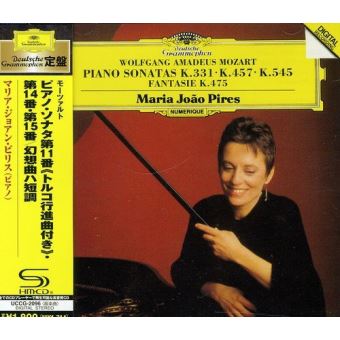 Piano Sonatas Shm-CD - Wolfgang Amadeus Mozart - Maria-João Pires - CD album - Achat & prix | fnac