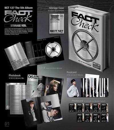 The 5th Album 'Fact Check' Edition Storage Coffret - NCT 127 - CD album ...