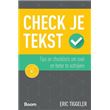 Check je - tips en checklists om snel beter te schrijven - Check je ...