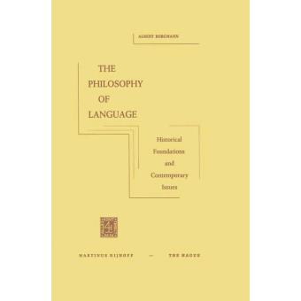 The philosophy of language - Poche - Albert Borgmann - Achat Livre ou ...
