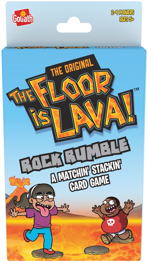 THE FLOOR IS LAVA- LAVA RUSH CARD GAME 4L - Jeux d’ambiance - Achat ...