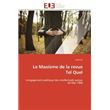 Le Maoïsme de la revue Tel Quel L'engagement politique des intellectuels autour de Mai 1968 ...