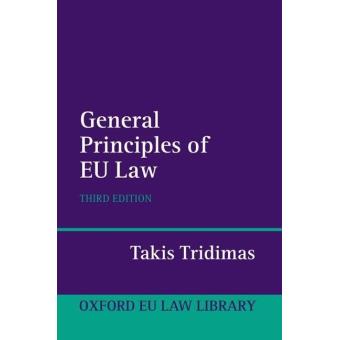 General principles of eu law - relié - Takis Tridimas - Achat Livre | fnac