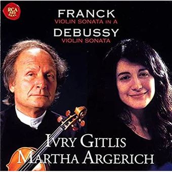 Franck And Debussy : Violin sonatas - Ivry Gitlis - CD album - Achat ...