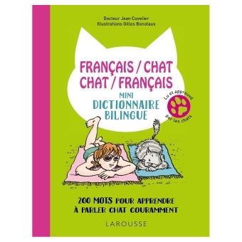 Français/chat-Chat/Français-Mini-dictionnaire bilingue 200 mots pour ...