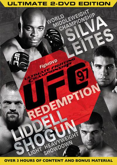 UFC 97 Redemption : Silva vs Leites / Liddell vs Shogun Coffret 2 DVD ...