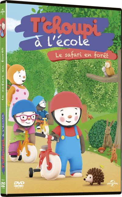 T'choupi T'choupi à l'école Le safari en forêt DVD - DVD Zone 2 ...