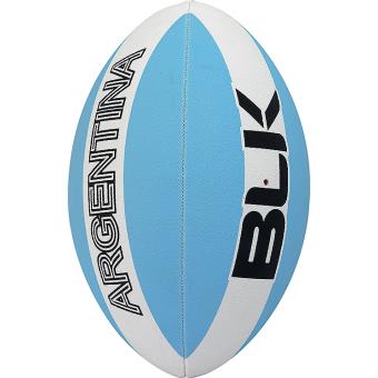 Ballon de rugby BLK Argentina T5 Bleu ciel et blanc - Accessoire rugby ...