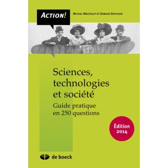 Sciences, technologies et société - broché - Michel Wautelet, Damien ...