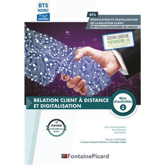 Relations clients à distance et digitalisation BTS 1 NDRC - broché - Jean-Pierre Beaulieu, Jean ...