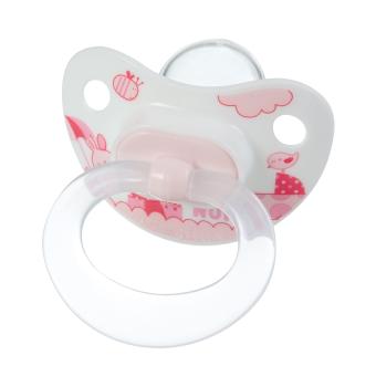 Sucette silicone Rose & Blue Nuk Lot de 2 sucettes T2 Rose - Achat ...