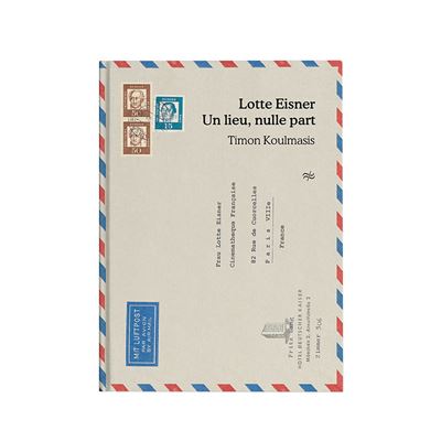 Lotte Eisner - Un lieu, nulle part DVD - Timon Koulmasis - DVD Zone 2 ...