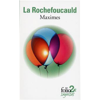 Maximes Suivi de Portrait de La Rochefoucauld par lui-même - Poche ...