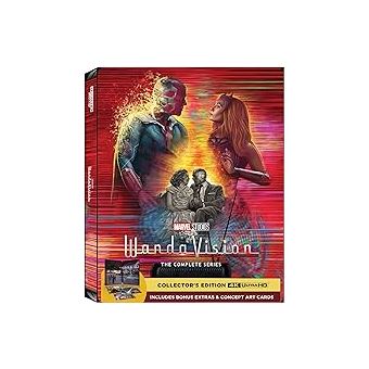 WandaVision 2021 Season 1 Steelbook Blu-ray 4K Ultra HD - Blu-ray 4K - Achat & prix | fnac