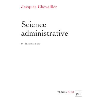Science administrative - broché - Jacques Chevallier - Achat Livre | fnac