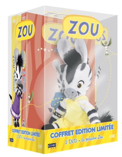 Zou : Vol. 1 : Zou s'amuse, Vol. 3 : Zou à l'école DVD - Olivier ...