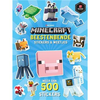 Minecraft - Stickers & Weetjes - Minecraft stickerboek: Beestenbende ...