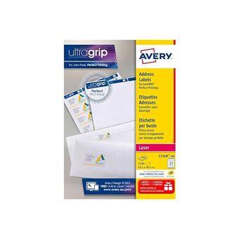 AVERY L7160-100 ********** 2100ETIQ.63,5 - Papier d'impression - Achat ...