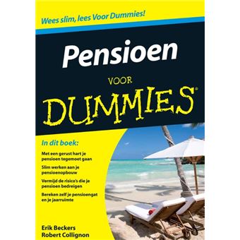 Pensioen voor Dummies - broché - Stéphane Collignon, Robert, Erik ...