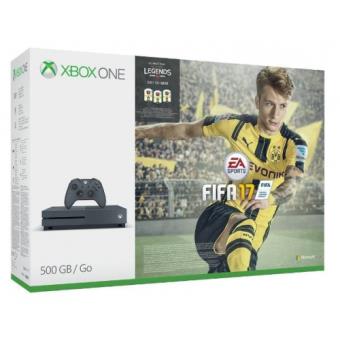 Console Xbox One S 500 Go Grise FIFA 17 Console Xbox One Achat prix fnac