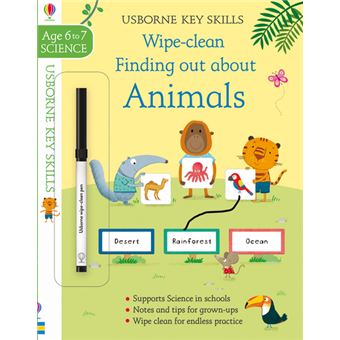 Wipe-Clean Finding out about Animals 6-7 - Key Skills - broché - Hannah ...