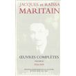Œuvres complètes Maritain III - broché - Jacques Maritain, Raïssa ...