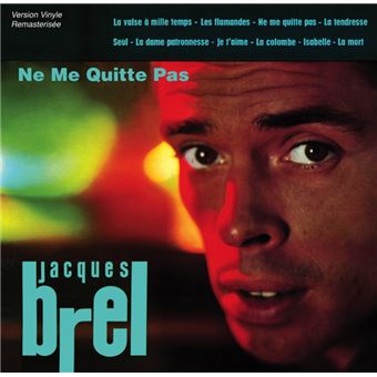 Ne me quitte pas - Jacques Brel - Vinyle album - Achat & prix | fnac