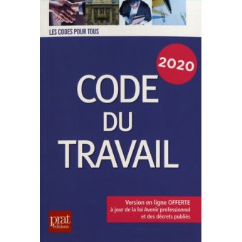 Code du travail 2020 - broché - Collectif - Achat Livre | fnac