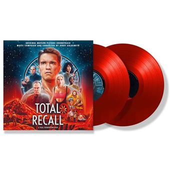 Total Recall (Original Motion Picture Soundtrack) Vinyle Rouge - Jerry ...