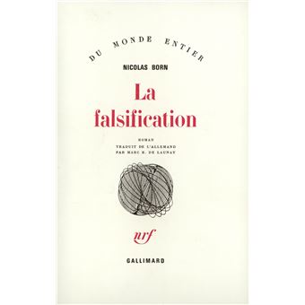 La falsification - broché - Nicolas Born, Marc de Launay - Achat Livre ...