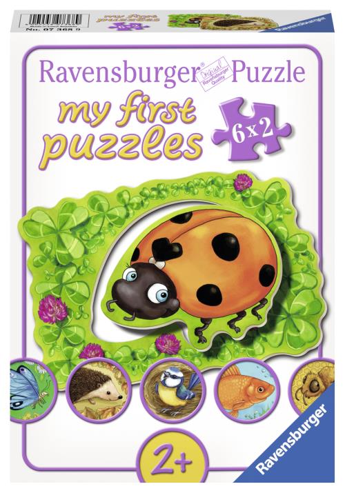 6 puzzles 2 pièces Où vivent les animaux Ravensburger - Puzzle - Achat ...