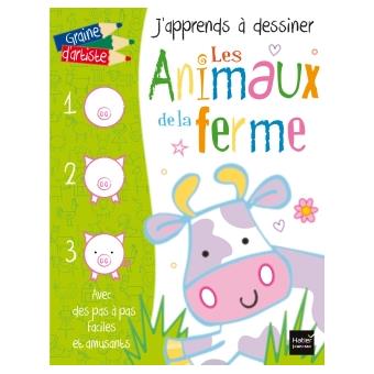 J'apprends à dessiner les animaux de la ferme - broché - Charly Lane ...