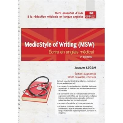 Medicstyle of writing, Ecrire en anglais médical - broché - Jacques ...