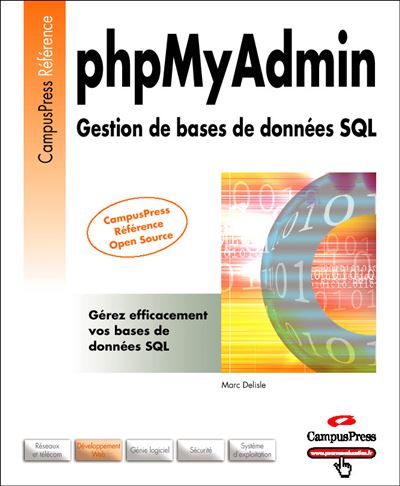 Php myadmin - broché - Marc Delisle - Achat Livre | fnac