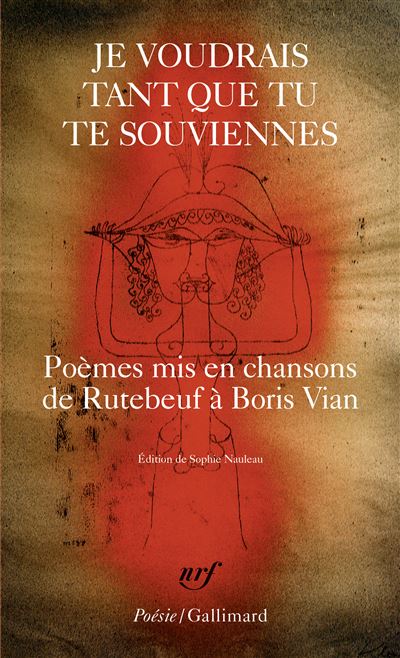 Je voudrais tant que tu te souviennes Poèmes mis en chansons, de ... Je voudrais tant que tu te souviennes Poèmes mis en chansons, de ...