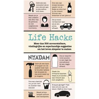 Life hacks meer dan 300 onvoorstelbare, vindingrijke en superhandige ...
